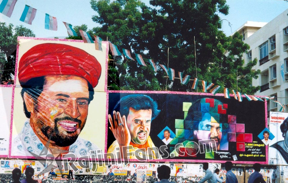 Superstar Rajinikanth Cinema Cut Outs, Banners & Posters (Part 2 ...